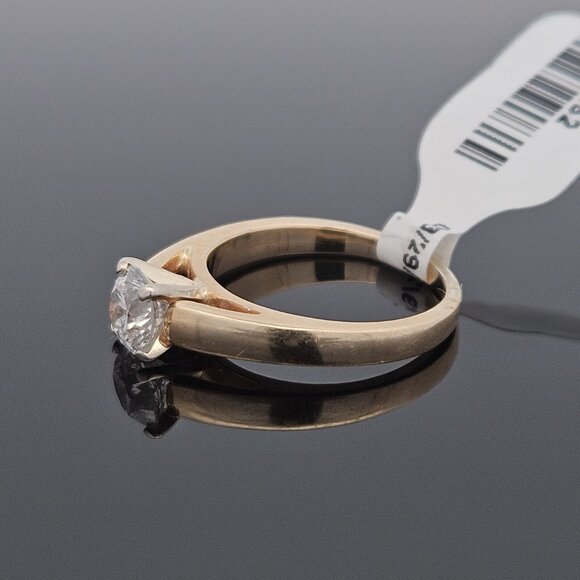 Jewelry | 14k Yellow Gold 80ct Diamond Solitaire Engagement Ring Size 625 | Poshmark